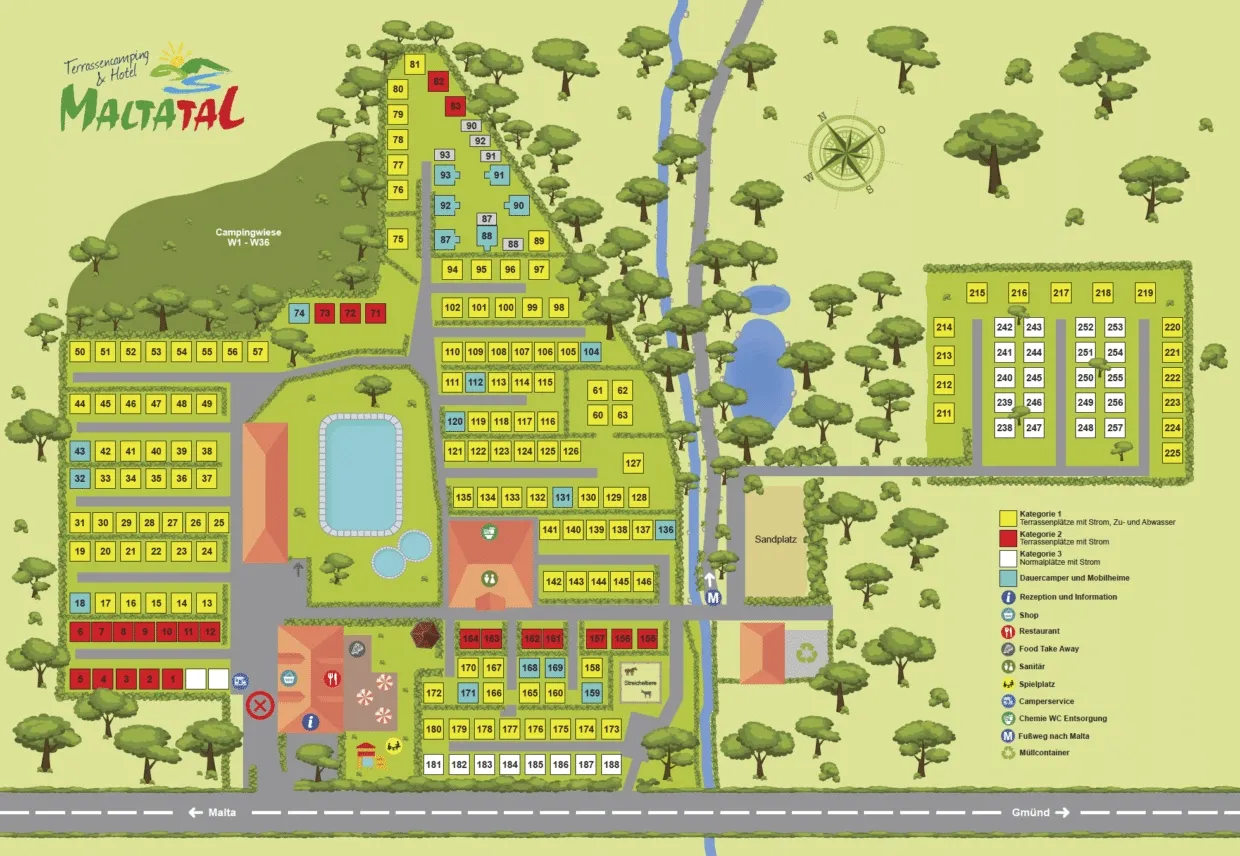 Campingplatz – Terrassencamping Maltatal